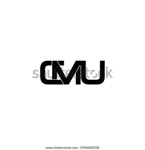 Cmu Letter Original Monogram Logo Design Stock Vector Royalty Free 1948460038 Shutterstock