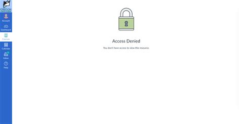 I Get A Message That Content In Canvas Is Locked Or I Am Unauthorized