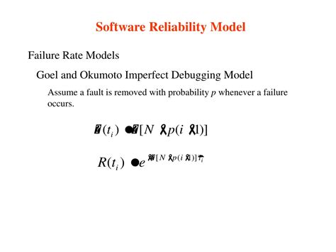 PPT Software Reliability Modeling Deterministic And Probabilistic