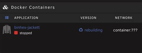 docker is stuck on loop rebuilding r unraid