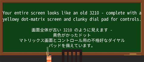 【英単語】dot Matrixを徹底解説！意味、使い方、例文、読み方 おもしろい英文法