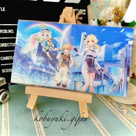 Jual Official Limited Hoyofest 2023 Genshin Impact Postcard Aether Lumine Shopee Indonesia