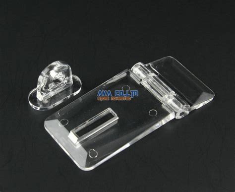 10 Clear Acrylic Plastic Hasp Latch Plexiglass Has Grandado
