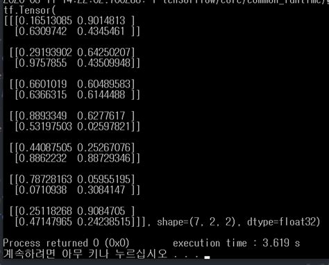 Tensorflow Tfreshape별빛 연구소starlight Lab