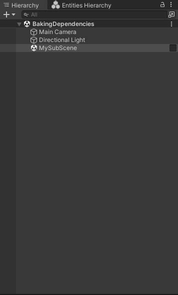 Unity Dots中的baking（一） Baker简介baker Addcomponentobject Csdn博客