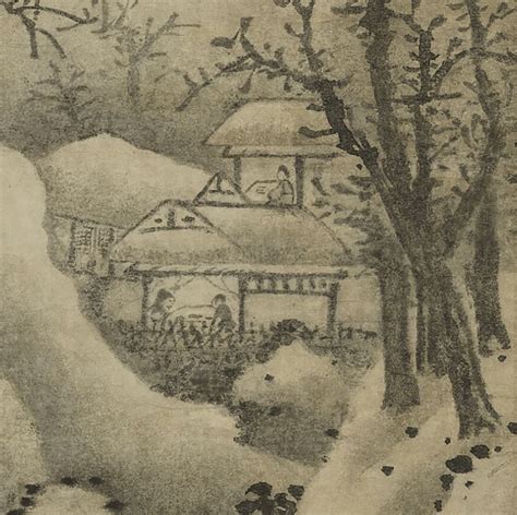 赏古画里冬日雅趣 生活 书画 天气