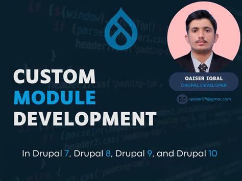 A Drupal Custom Module For Custom Functionality With High Quality Code