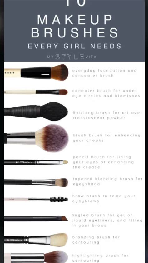 Your Guide To Essential Basic Makeup Brushes Makeup Brushes Best