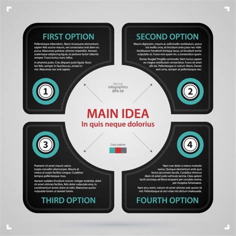 인포 그래픽 템플릿 디자인 Eps Uidownload