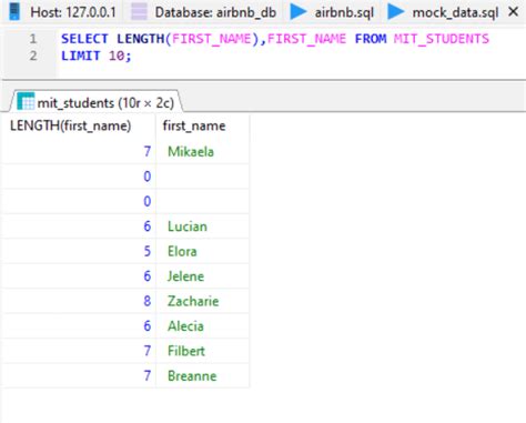 Mariadb Check String Length Helpful Examples Databasefaqs