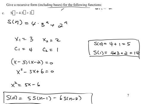 Discreterecursion Can Someone Explain This Problem To Me Rlearnmath