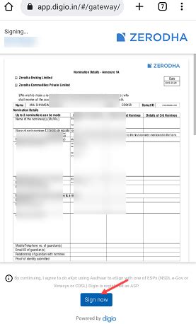 How To Add Nomination For Zerodha Account Online BankingTricks