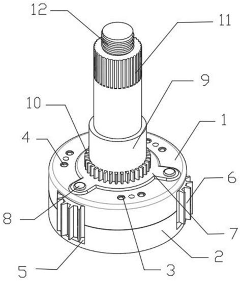 一种整体式行星架总成的制作方法