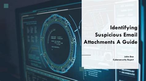 Identifying Suspicious Email Attachments A Guide PPT Sample ST AI PPT PowerPoint