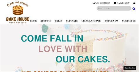 BAKE HOUSE Codesandbox