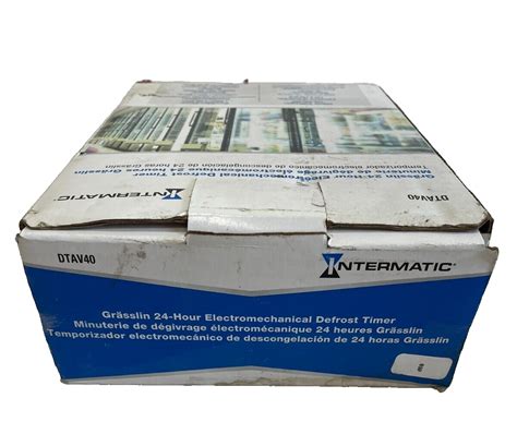 New Intermatic Grasslin Dtav40 Defrost Timer Sb Industrial Supply Inc