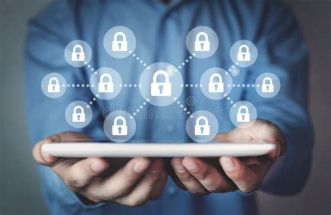 Blockchain Concept Blockchain And Technology Safety And Reliability Concept Stock Image Image