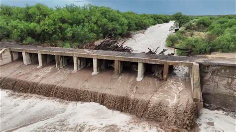 Dji Mavic 3 Flash Flood At The San Pedro River Floods