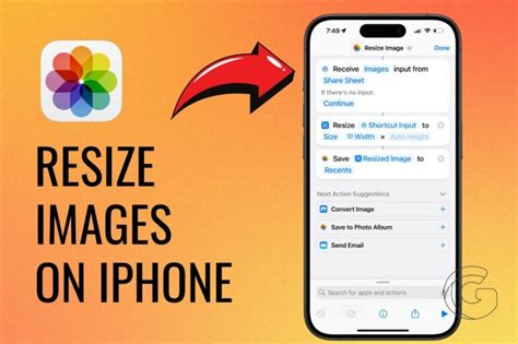 Your Iphone Can Now Resize Any Images Without Using A Computer Or A Third Party App Gotechtor