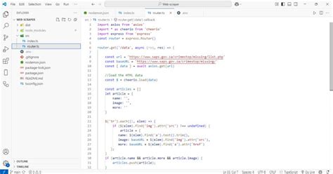 Webscraping Datascience Nodejs Cheerio Automation Techinnovation