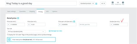 When Editing A Cmbination The Ecotax Field Is Tax Incl · Issue 15059 · Prestashopprestashop