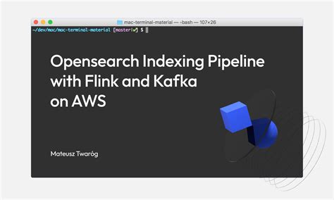 Opensearch Indexing Pipeline With Flink And Kafka On Aws Deepsenseai