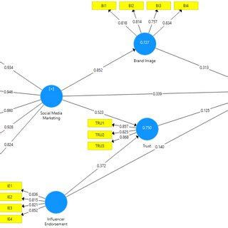 Result PLS Algorithm Measurement Model Download Scientific Diagram