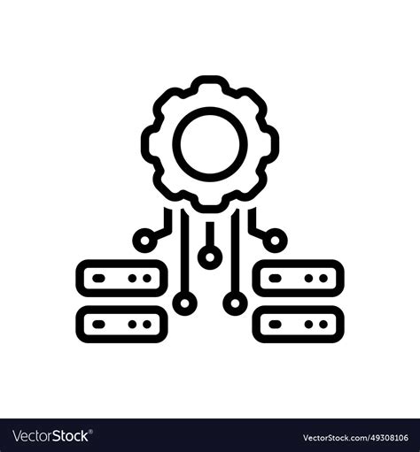 Data Management Royalty Free Vector Image Vectorstock