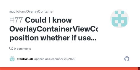 Could I Know Overlaycontainerviewcontroller Position Whether If User Dragging Or Automatica