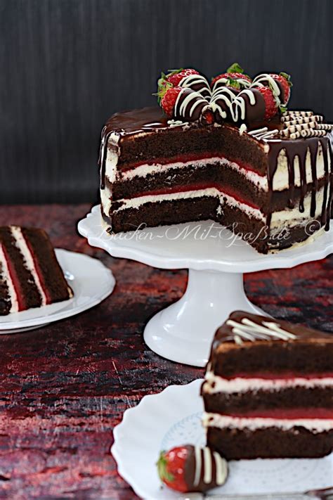 Muttertagstorte Erdbeer Schoko Kokos Torte Rezepte Suchen