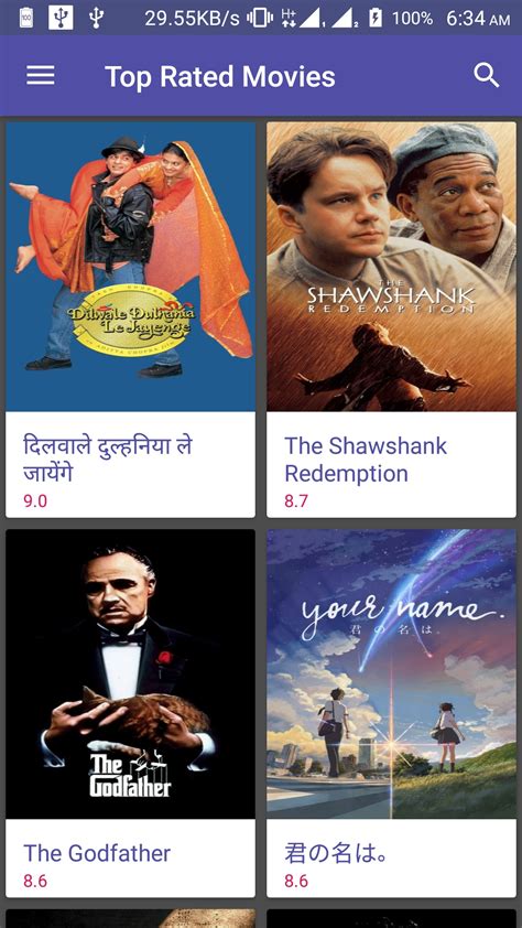 Github Hijoemtmdb Movies An Android App Which Uses Tmdb The Movie