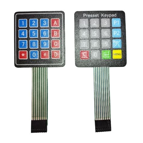 Jual Keypad 4x4 Matrix Array 16 Key Membrane Switch Keypad Pom Mini
