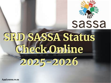 SRD SASSA Status Check Online 2025 2026 SASSA Grant 2025
