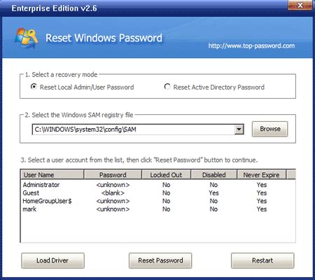 Windows Laptop Password Reset Reset Windows Password