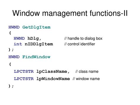 windows programming lecture ppt download