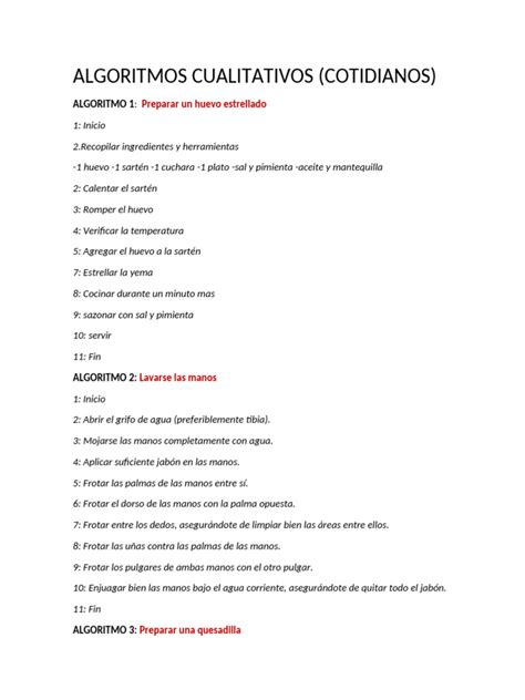 Algoritmos Cualitativos Pdf