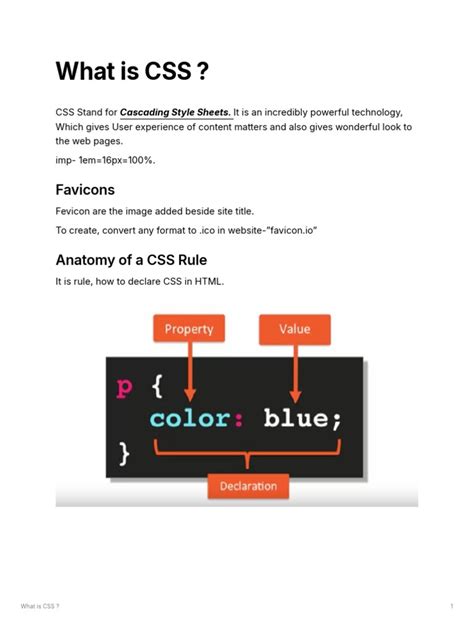 What Is Css Pdf Responsive Web Design Computing