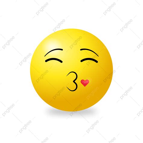 Kissing Smiley Faces Kissing Emoji Kissing Emoji With Heart