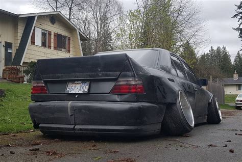 Mercedes Benz W124 Stance Widebody Benztuning