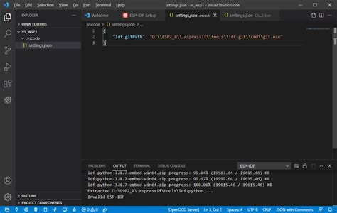 Bug Report New Version 1 1 0 Of The Extension Fails To Use Existing ESP IDF And ESP IDF Tools