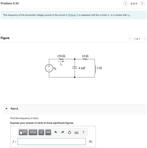 Solved Problem Of The Frequency Of The Sinusoidal Chegg