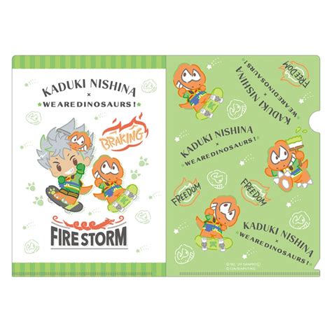 ミニクリアファイルセットカヅキ×ウィアーダイナソアーズ King Of Prism Shiny Seven Stars ×sanrio