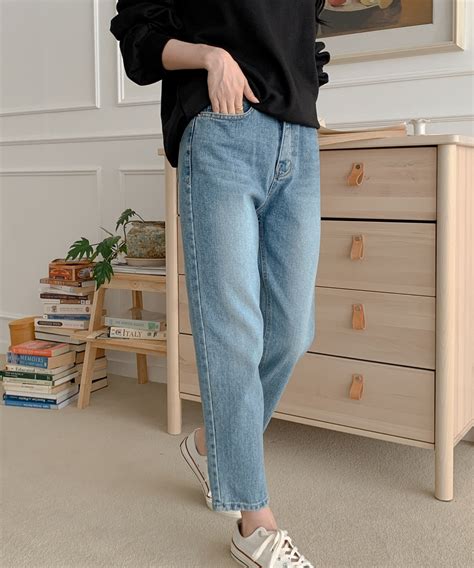 더블유먼트 주문폭주🎉24기획💜하이웨스트 와이드 일자 하비 벌룬핏 청바지 데님 팬츠 바지 빈티지 유니크 캐주얼 러블리 데일리룩