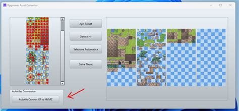 Missed Feature Rpgmaker Asset Converter UI Tool By Making Italia