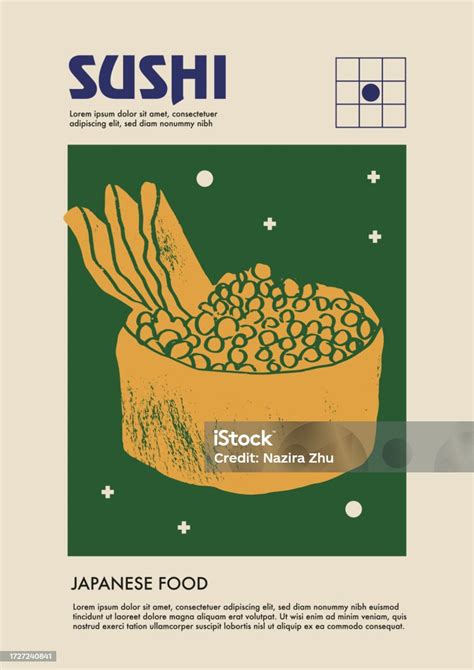 일본 초밥 가격표 또는 포스터 디자인 벡터 삽화 세트입니다 타이 포 그래피 조각 스타일 라벨 커버 티셔츠 프린트 페인팅 0명에 대한 스톡 벡터 아트 및 기타 이미지 Istock