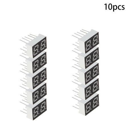 2~20pcs Common Cathode Anode Led Display 2 Bit D Grandado