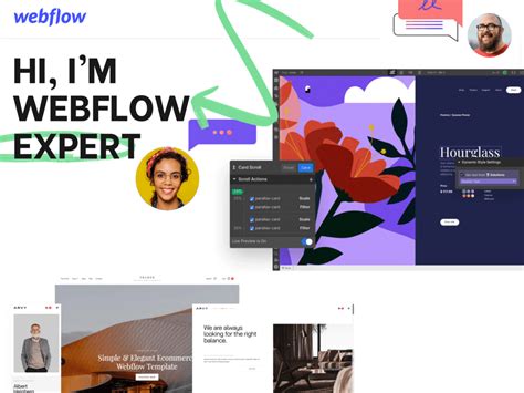 Modern Responsive Webflow Website Design And Development Figma To