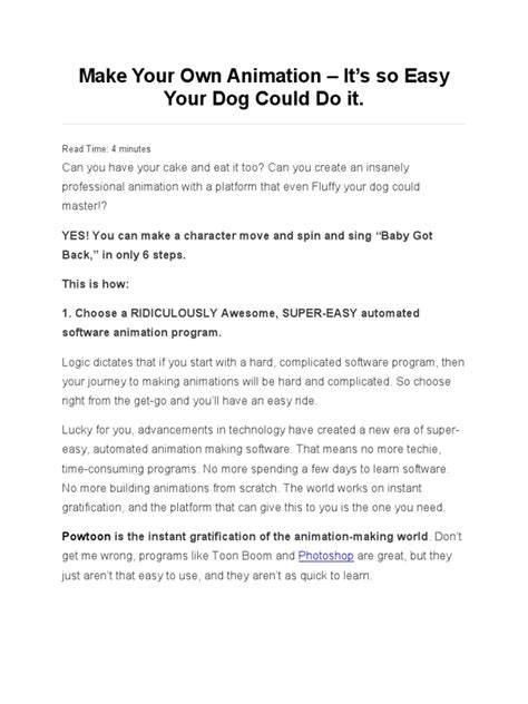 Make Your Own Animation In 6 Easy Steps How Ridiculously Awesome And