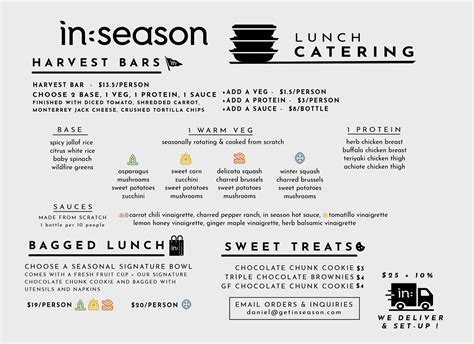 Catering Menu How To Design A Catering Menu Using Templates