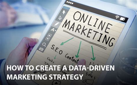 How To Create A Data Driven Marketing Strategy Kdm Digital